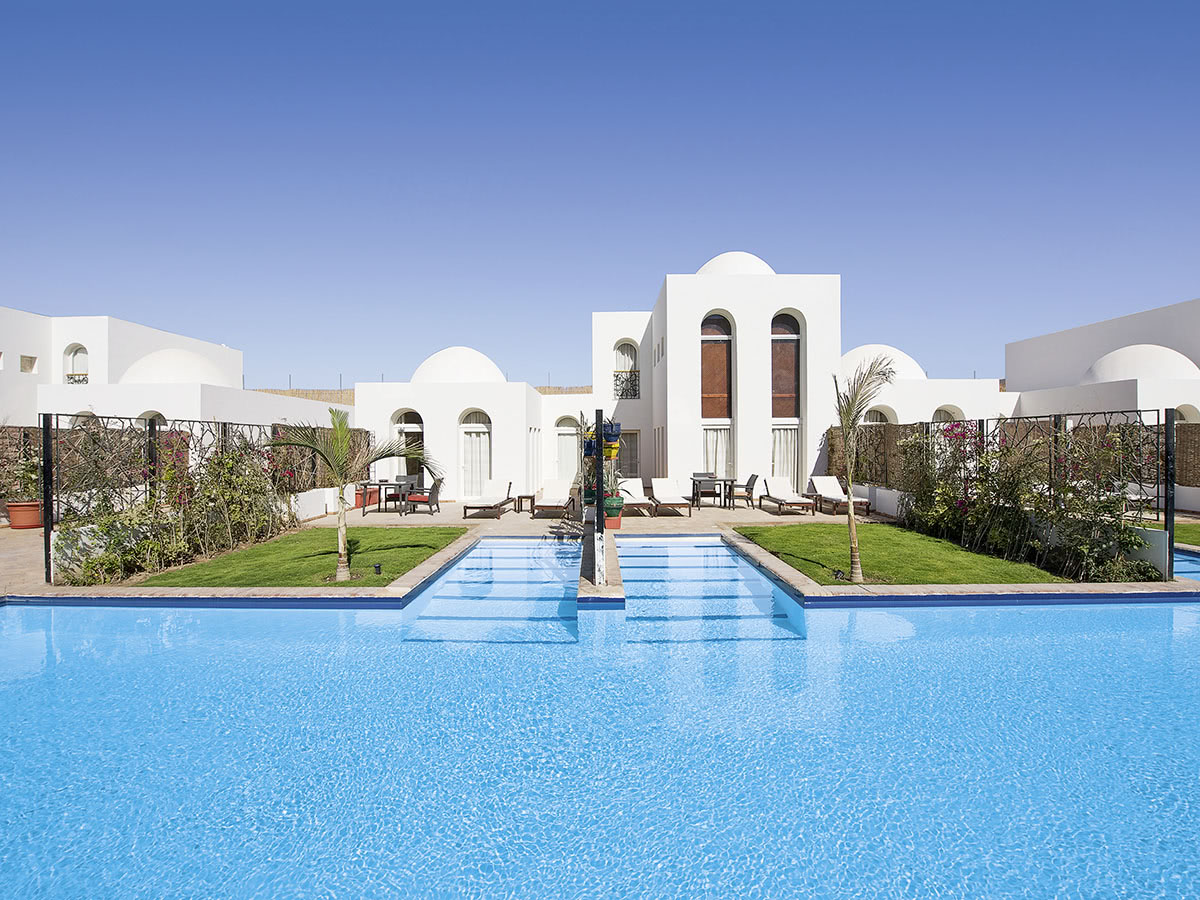 Villa mit Poolzugang im 4* Fort Arabesque Resort in Ägypten